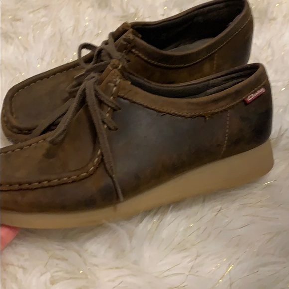 Clarks | Shoes | Clarks Dark Brown Wallabees | Poshmark